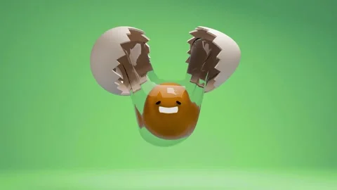 Egg Yolk Cartoon Stock Videos – Royalty-Free HD & 4K Videos | Pond5