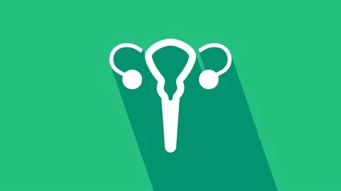 Female Reproductive Icon Stock Video Footage | Royalty Free Female ...