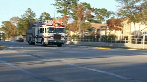 White Fire Truck Stock Videos – Royalty-Free HD & 4K Videos