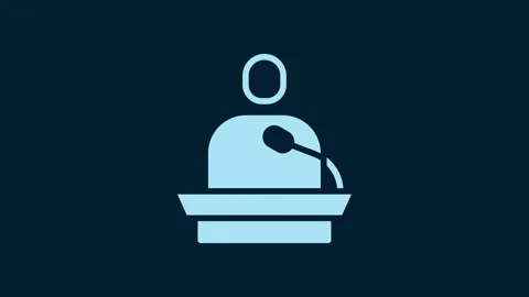 White Speaking Podium Stock Videos – Royalty-Free HD & 4K Videos