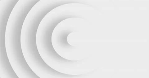 white gradient ripple circle wave patter... | Stock Video | Pond5