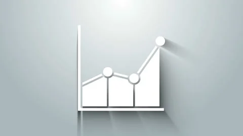 White Graph, schedule, chart, diagram, i... | Stock Video | Pond5