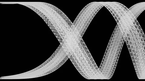 Flowing Ribbon Stock Video Footage | Royalty Free Flowing Ribbon Videos ...