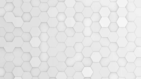 Hexagon Background White Stock Footage ~ Royalty Free Stock Videos | Pond5