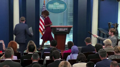 White House: Air defense remains 'top of... | Stock Video | Pond5