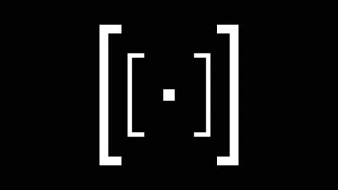 White HUD element User interface on isol... | Stock Video | Pond5