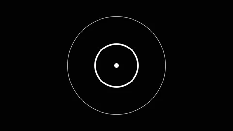 White HUD element User interface on isol... | Stock Video | Pond5