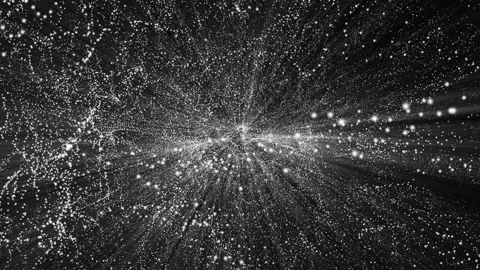 white light emitting animated particles.... | Stock Video | Pond5