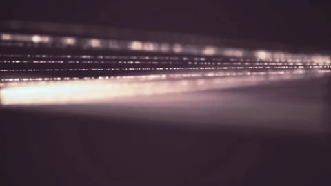 White Lights Lines Animation Loop | Stock Video | Pond5