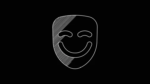 White Comedy Mask Stock Videos – Royalty-Free HD & 4K Videos