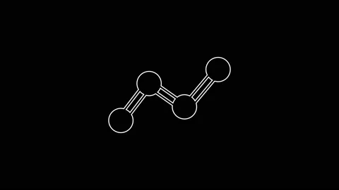 White line Graph, schedule, chart, diagr... | Stock Video | Pond5