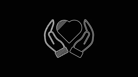 Logo Giving Heart Stock Videos – Royalty-Free HD & 4K Videos