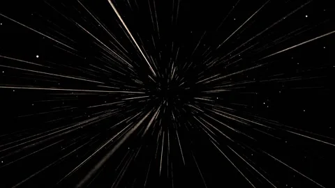 White Lines And Particles Fast Motion Lo... | Stock Video | Pond5