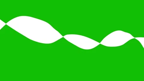 White lines animation on green screen 4k... | Stock Video | Pond5