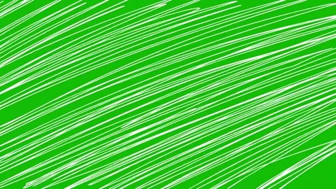White lines animation on green screen 4k... | Stock Video | Pond5