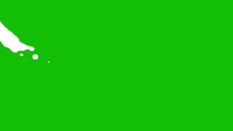White lines animation on green screen 4k... | Stock Video | Pond5