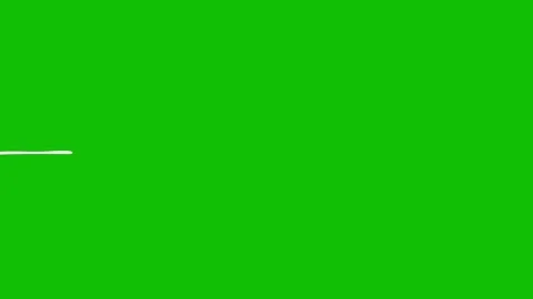 White lines animation on green screen 4k... | Stock Video | Pond5