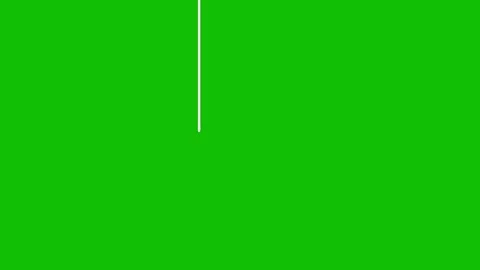 White lines animation on green screen 4k... | Stock Video | Pond5