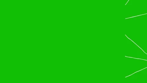 White lines animation on green screen 4k... | Stock Video | Pond5