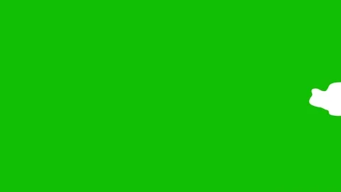 White lines animation on green screen 4k... | Stock Video | Pond5