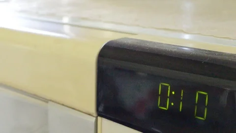 Microwave Clock Countdown Stock Videos – Royalty-Free HD & 4K Videos