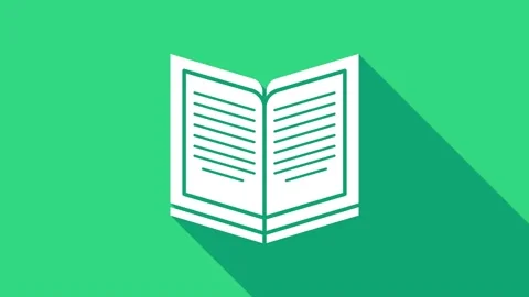 Open Book Icon Stock Video Footage | Royalty Free Open Book Icon Videos ...