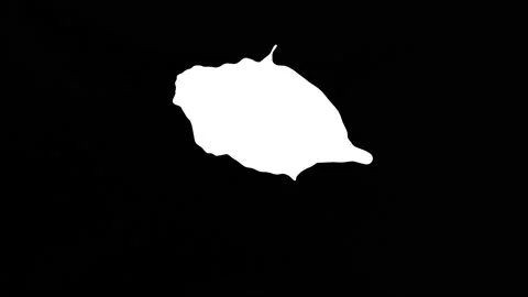 white paint splash, ink droplet, liquid ... | Stock Video | Pond5