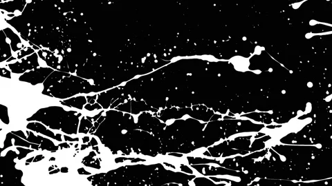 white paint splash, ink droplet, liquid ... | Stock Video | Pond5