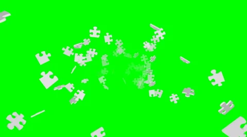 Jigsaw Puzzle Pieces Green Screen Stock Videos – Royalty-Free HD & 4K ...
