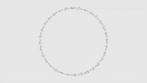 White Question Mark Circle Frame Isolate... | Stock Video | Pond5