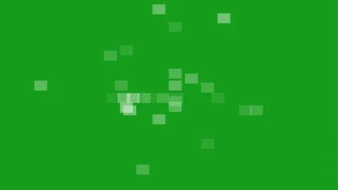 White rectangle shapes green screen moti... | Stock Video | Pond5