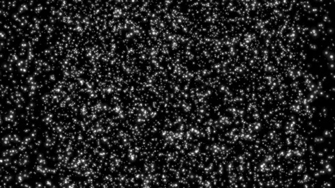 white round particles move slowly agains... | Stock Video | Pond5