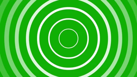 White round shaped sound waves moving on... | Stock Video | Pond5