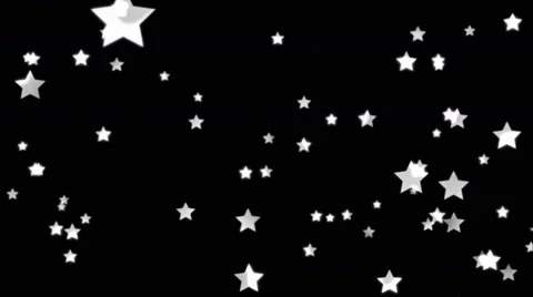 White Falling Stars Motion Background Stock Video Footage | Royalty ...