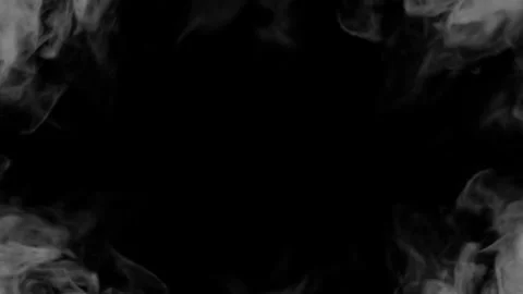 White smoke effect from four sides of th... | Stock Video | Pond5