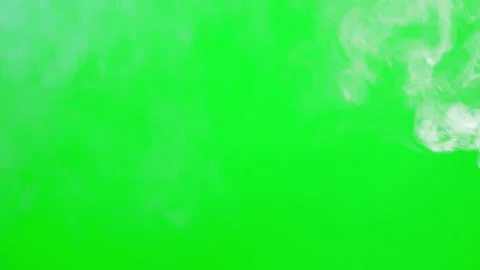 White Smoke Green Screen Stock Footage ~ Royalty Free Stock Videos | Pond5