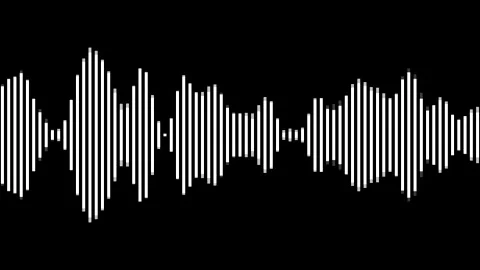 Sound Wave White Background Stock Footage ~ Royalty Free Stock Videos ...