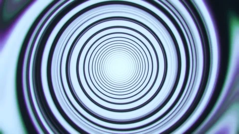 White Space Time Warp Tunnel Vortex Loop... | Stock Video | Pond5