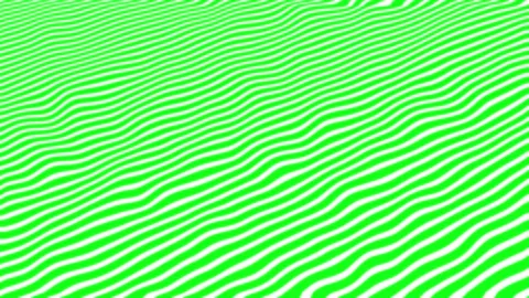 White stripes moving in waves on a green... | Stock Video | Pond5