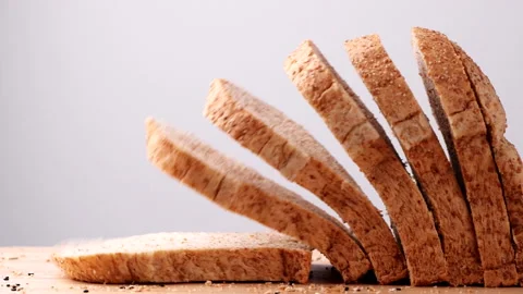 Bread Falling Stock Footage ~ Royalty Free Stock Videos | Pond5