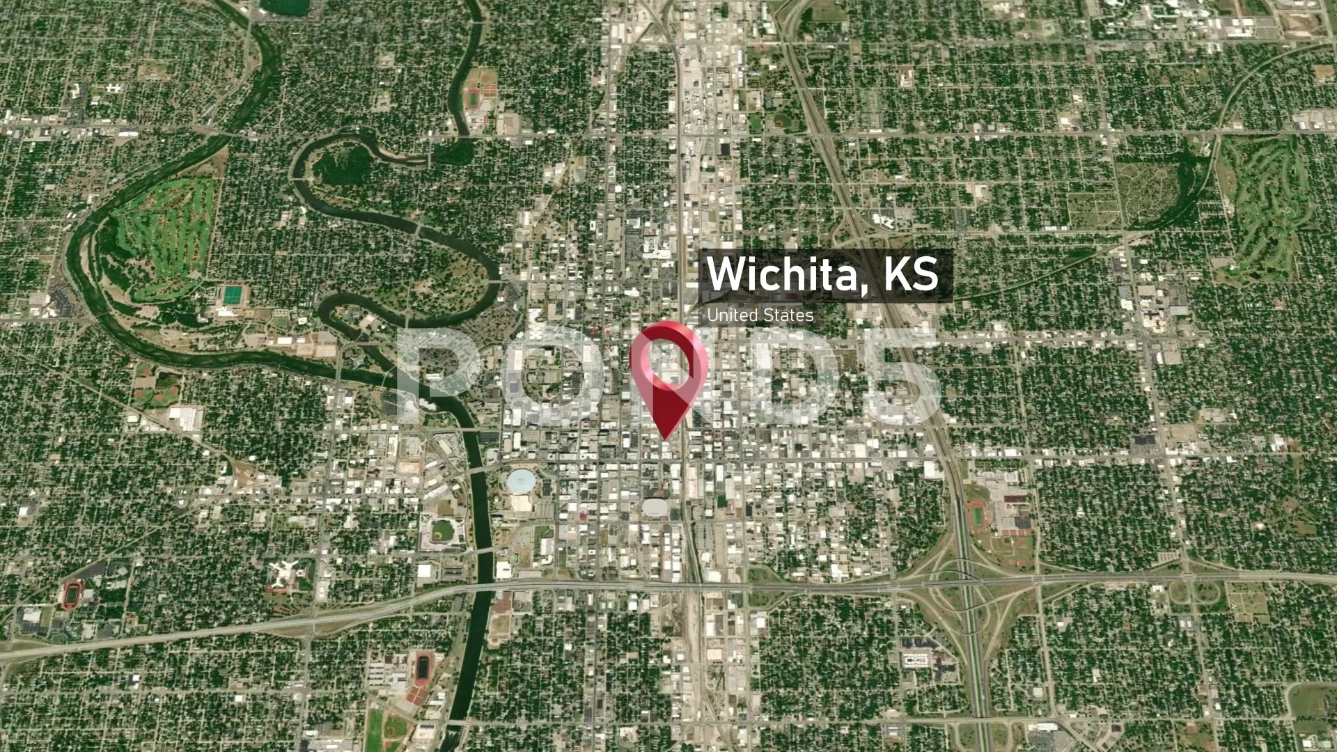 Wichita Ks Map Zoom
