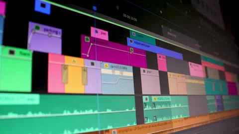 Video Editing Timeline Stock Footage ~ Royalty Free Stock Videos | Pond5