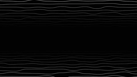 Wiggle Frame Line Animation on Black Bac... | Stock Video | Pond5
