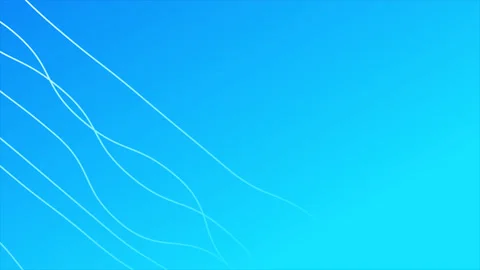 Wiggle Lines Animation on Gradient Blue ... | Stock Video | Pond5