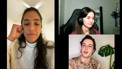 Wil King with cast talk about season 1 o... | Stock Video | Pond5