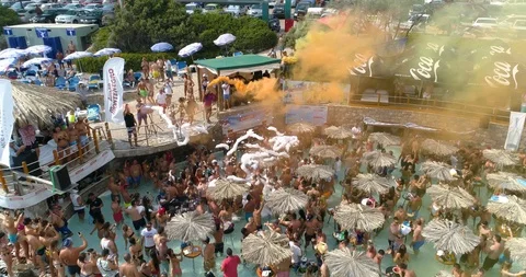 Beach Wild Party Stock Videos – Royalty-Free HD & 4K Videos