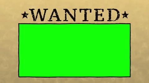 Wanted Green Screen Stock Footage ~ Royalty Free Stock Videos | Pond5
