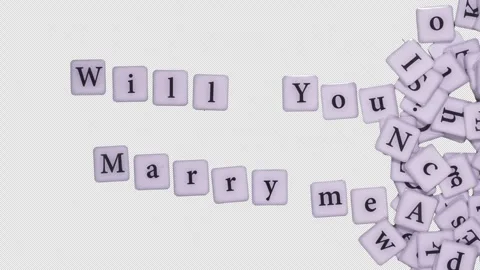Will You Marry Me Stock Footage ~ Royalty Free Stock Videos | Pond5