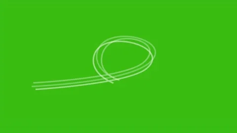 Wind Blow Path Animation on Green Screen... | Stock Video | Pond5