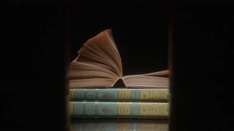 Wind Blowing Book Pages | Stock Video | Pond5